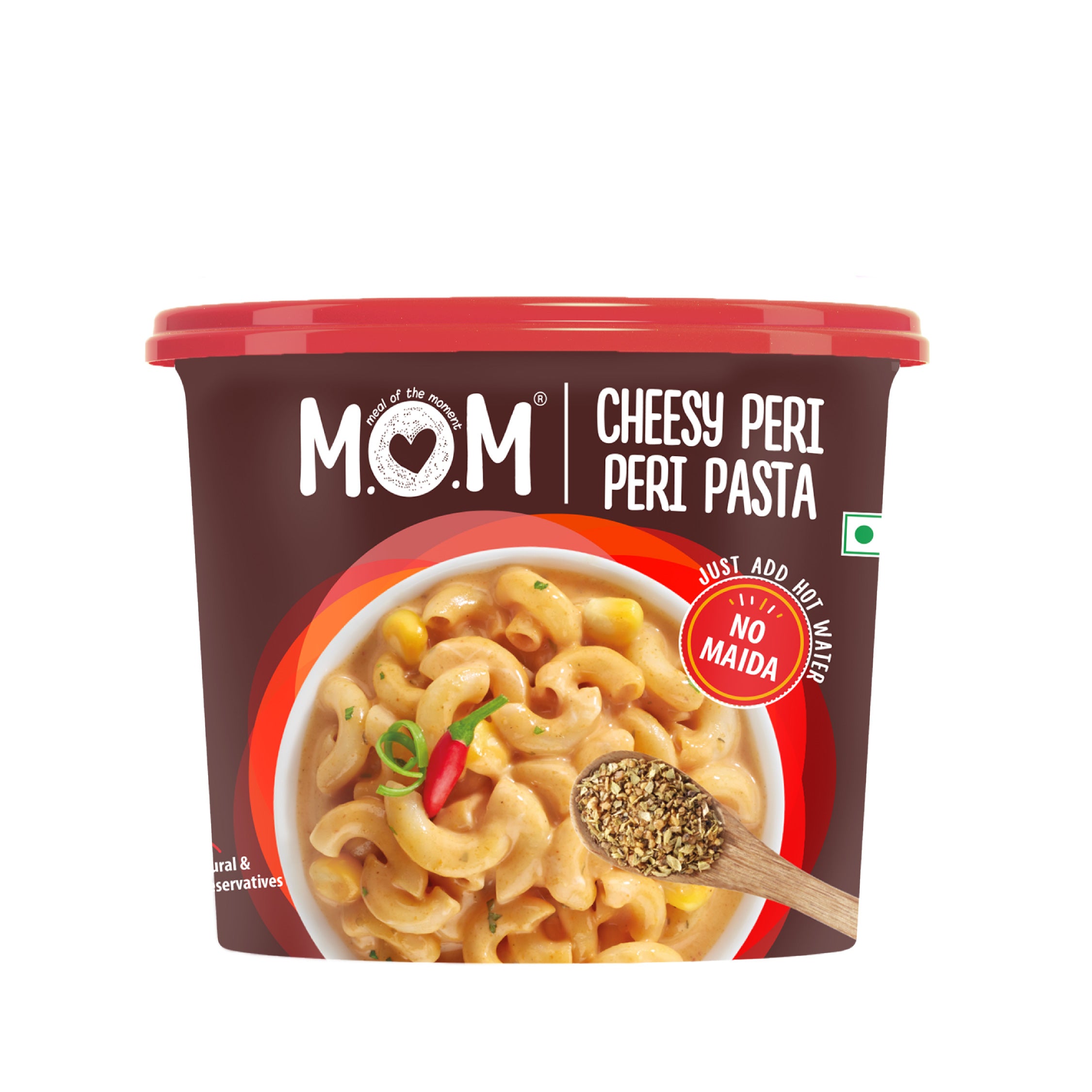 Cheesy Peri Peri Pasta, 74g - Ready to eat | No added Preservatives ...